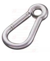 Galvanized Snap Hook With Eyelet DIN5299 A_Snap Hook With Eyelet ...